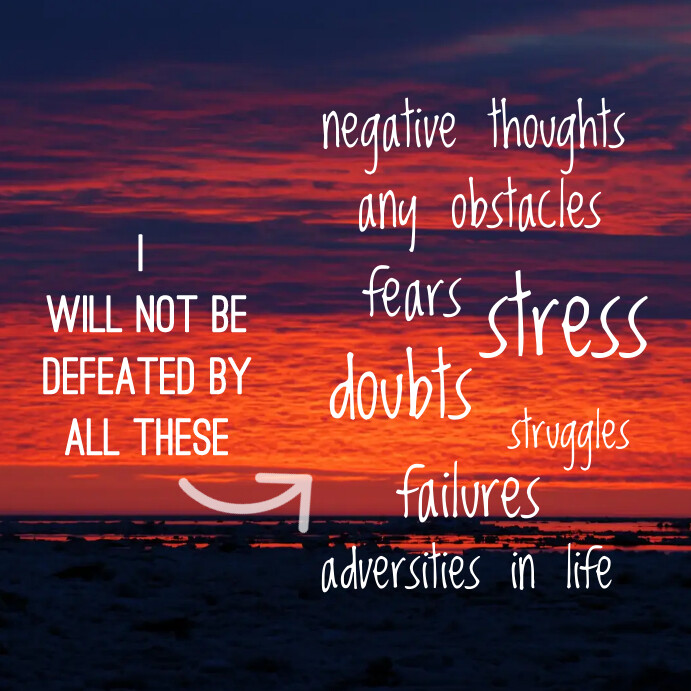 Inspirational & Encouragement Message Template | PosterMyWall