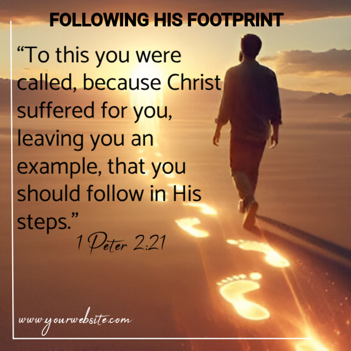 Шаблон Inspirational Bible quote template | PosterMyWall