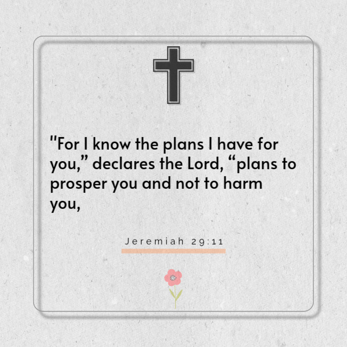 Copy of Inspirational Bible verse | PosterMyWall