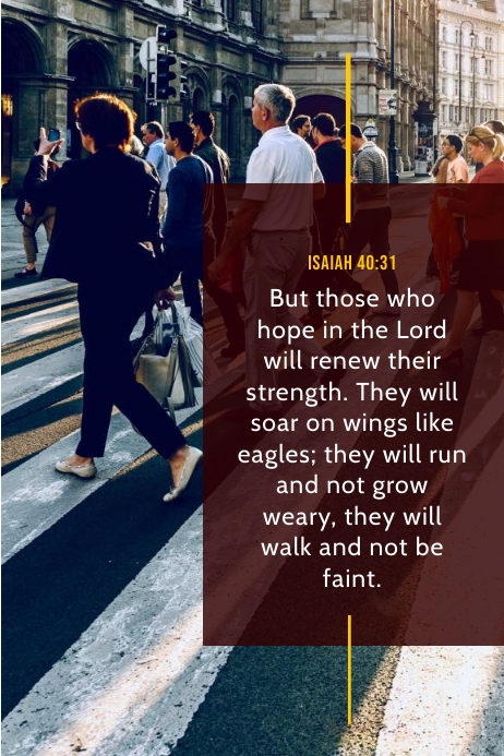 inspirational bible verse poster Template | PosterMyWall