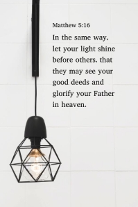 BIBLE VERSE POSTER Template | PosterMyWall