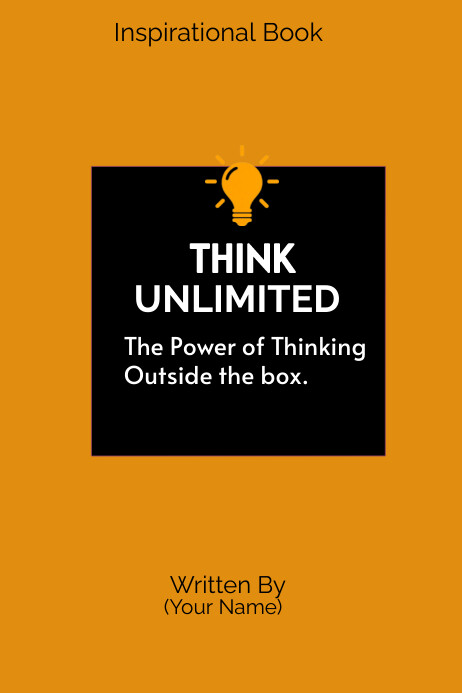 Inspirational book cover Template | PosterMyWall