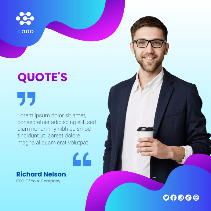 Copy of Inspirational Corporate Quotes Template | PosterMyWall