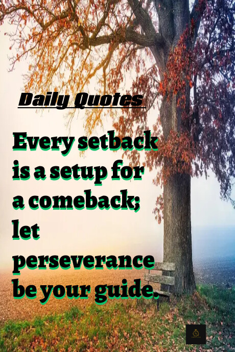 Inspirational Daily Quotes Template | PosterMyWall