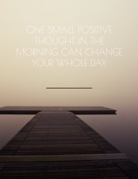 Inspirational flyer template | PosterMyWall