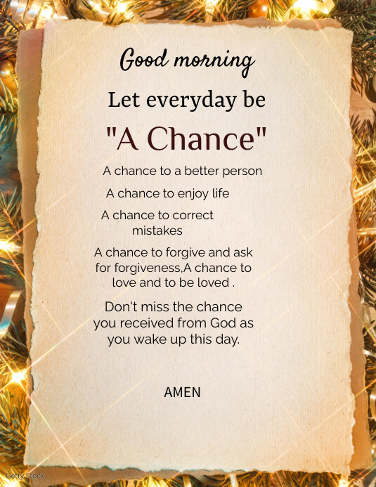 Inspirational Flyer template | PosterMyWall