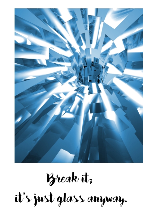 inspirational glass Template | PosterMyWall