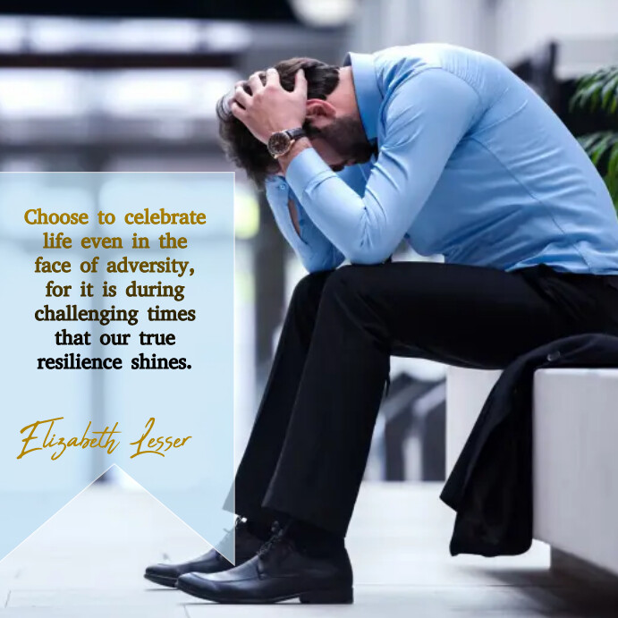 Inspirational Life quote Template | PosterMyWall