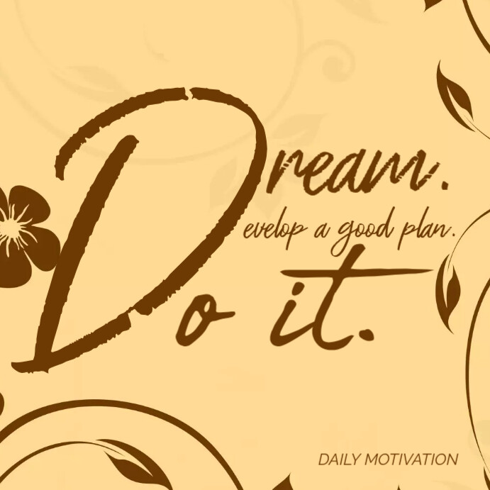 Inspirational Motivation Template | PosterMyWall