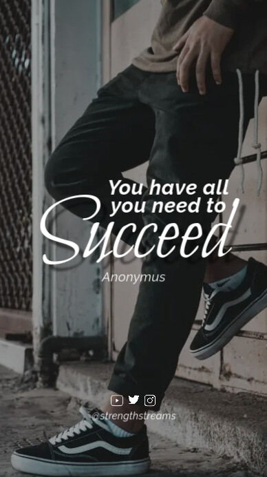 Copy of inspirational motivational quote flyer design | PosterMyWall