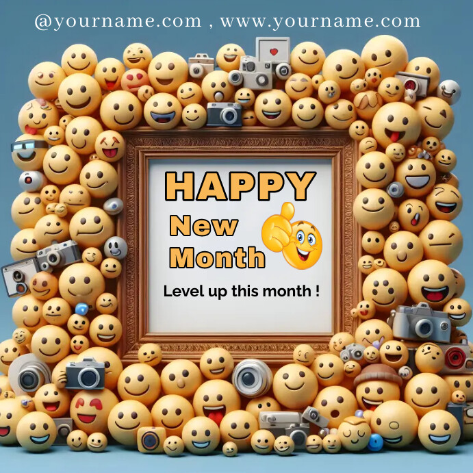 Inspirational New Month Instagram caption Templat | PosterMyWall