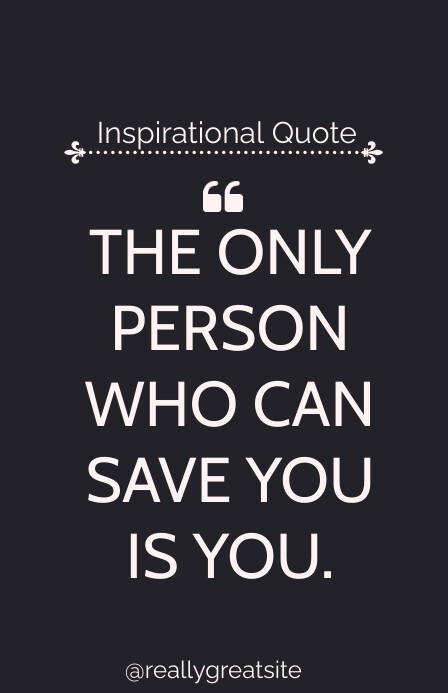 Inspirational quote Template | PosterMyWall