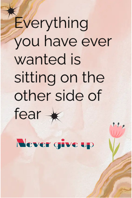 Inspirational quote Template | PosterMyWall