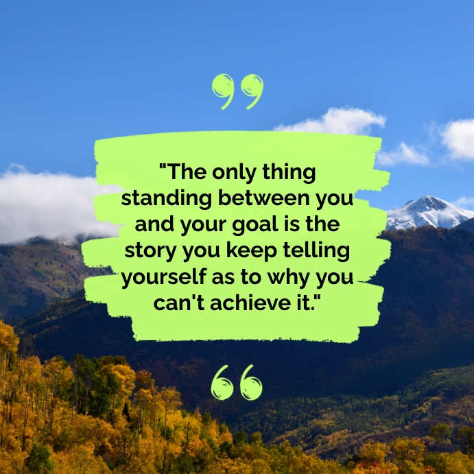 Inspirational Quote Template | PosterMyWall