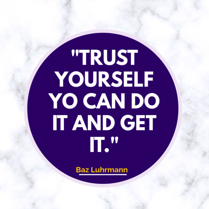 Plantilla de inspirational quote flyer template | PosterMyWall