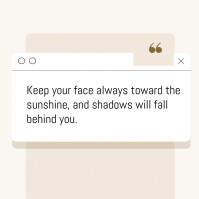 Inspirational quote instagram post Template | PosterMyWall