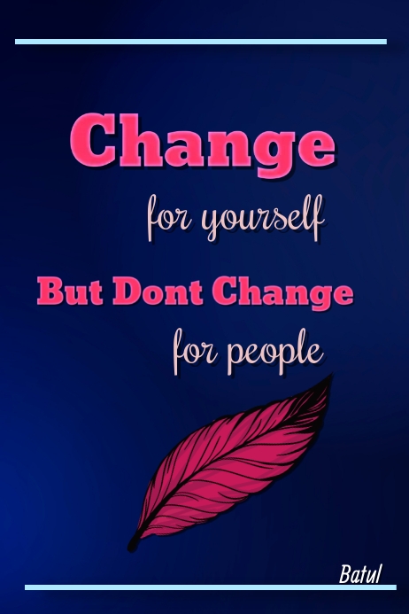 Inspirational quote template | PosterMyWall