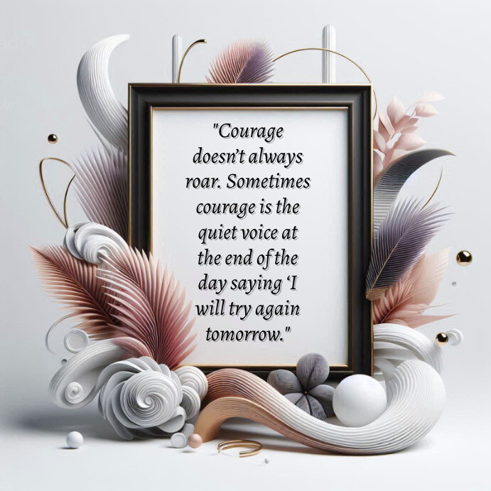 Inspirational Quote Template Free | PosterMyWall