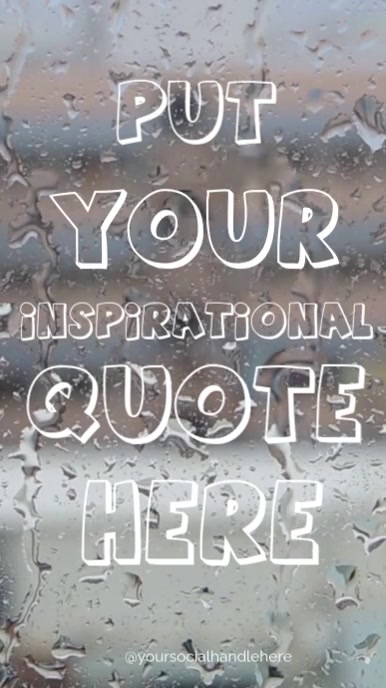 inspirational quote video background template | PosterMyWall