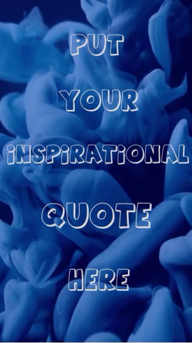 inspirational quote video background template | PosterMyWall