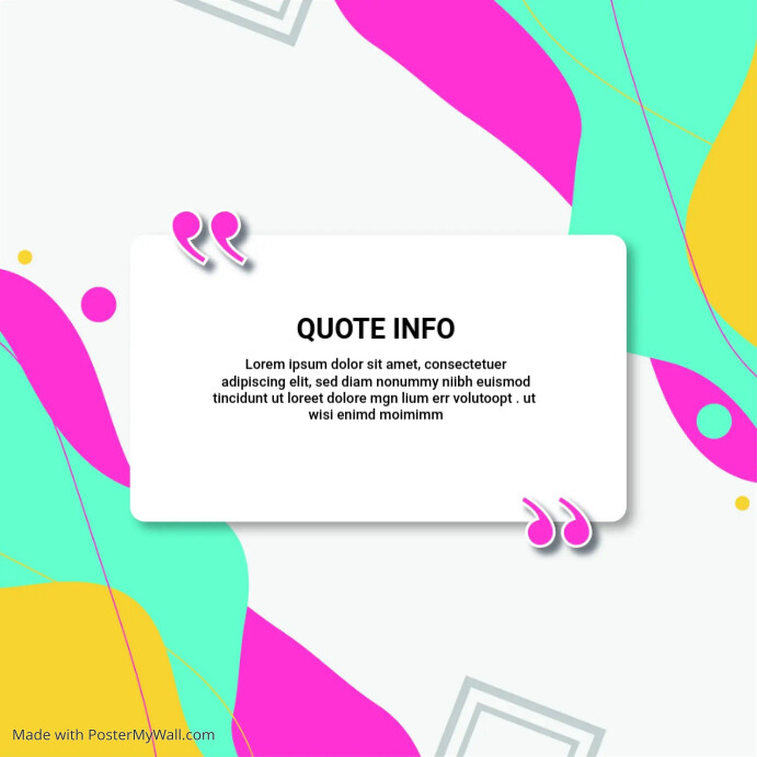 Inspirational quotes Template | PosterMyWall