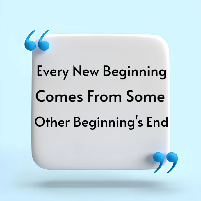 Inspirational quotes for fresh start Template | PosterMyWall