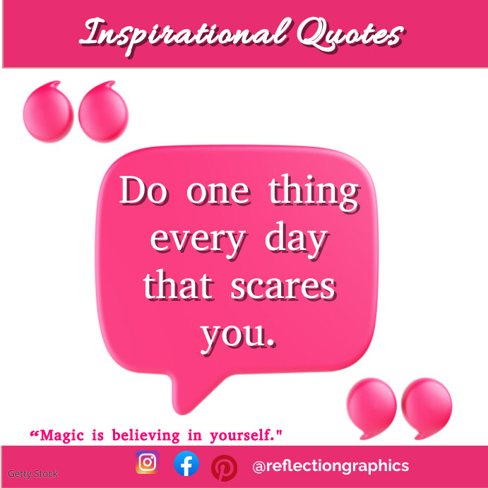 Inspirational Quotes Template | PosterMyWall