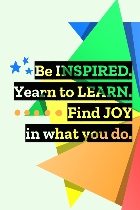 inspirational template | PosterMyWall