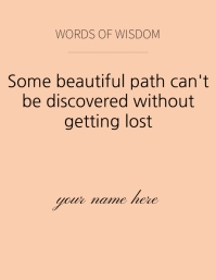 Wisdom Flyer Template | PosterMyWall