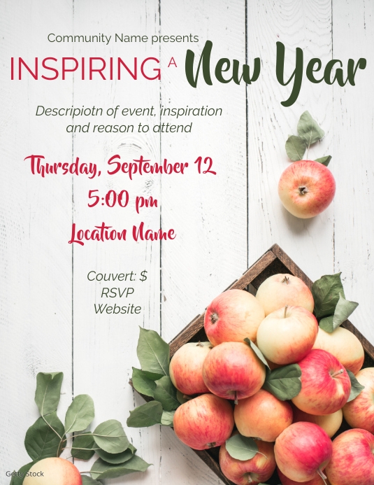 Inspiring a New Year Template | PosterMyWall