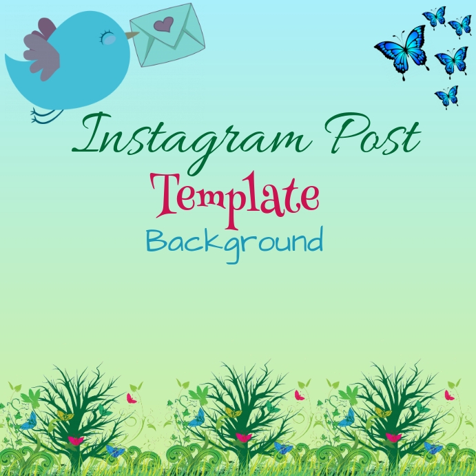 Instagram Bacground Template | PosterMyWall