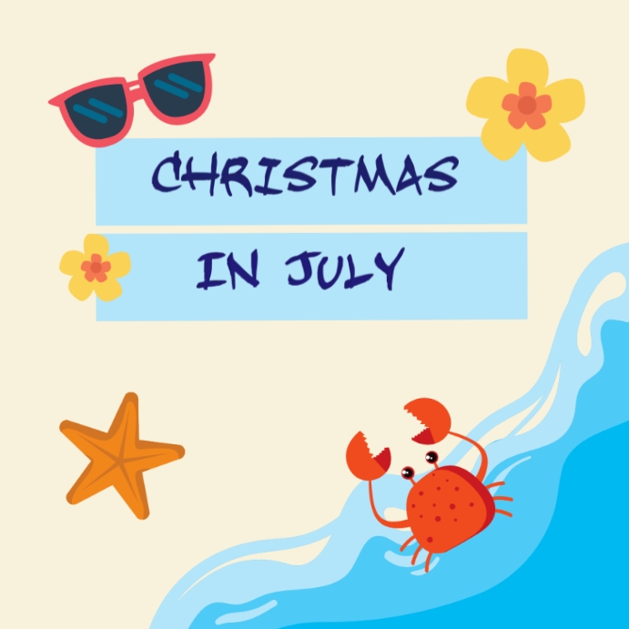 Copy of Instagram Christmas in July post | PosterMyWall