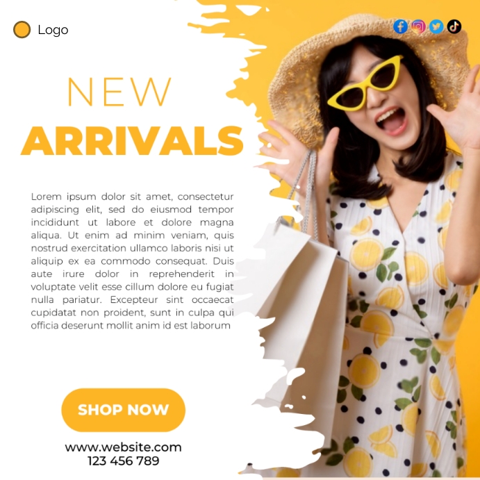 Instagram Fashion New Arrival Template | PosterMyWall