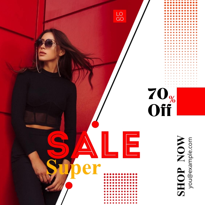 Instagram Fashion Sale Post Template | PosterMyWall