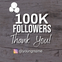 FOLLOWERS APPRECIATION TEMPLATE | PosterMyWall