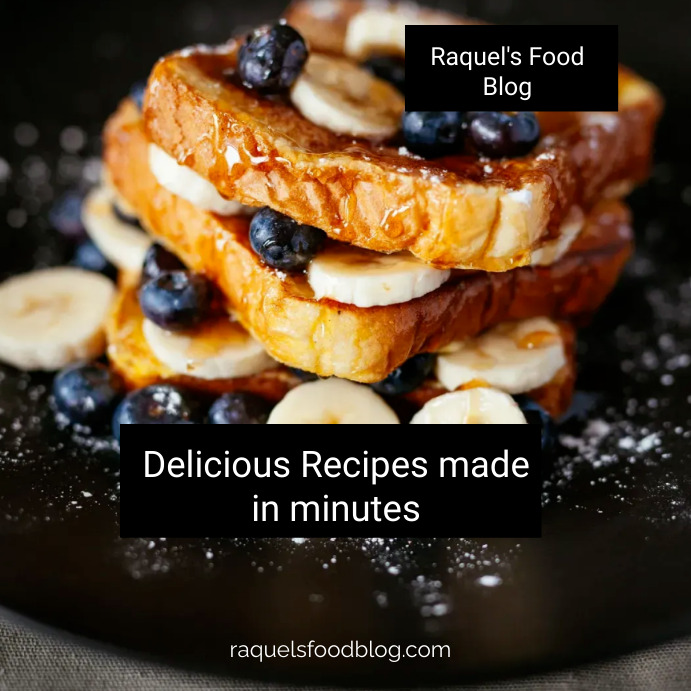 Instagram Food Blog Post Template | PosterMyWall