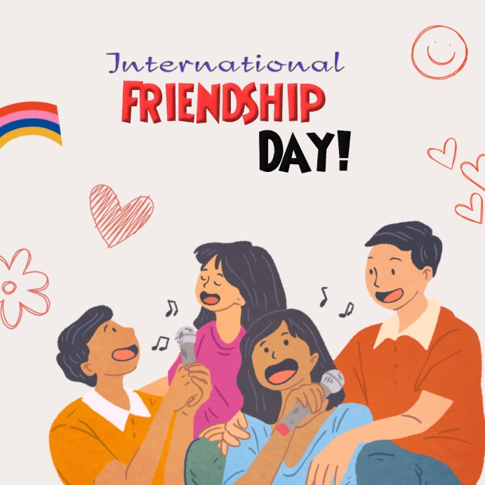 Instagram friendship day post Template | PosterMyWall