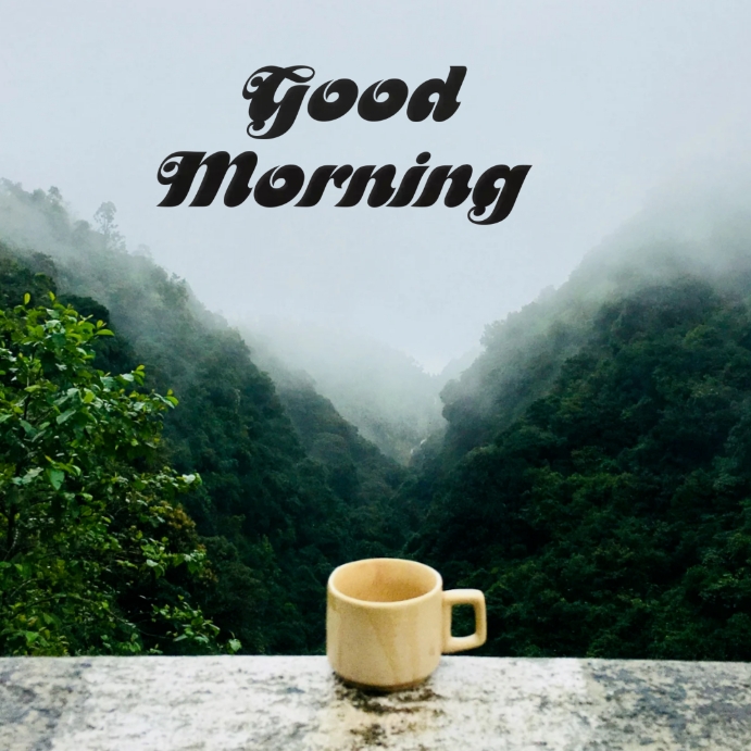 Plantilla de Instagram good morning post | PosterMyWall