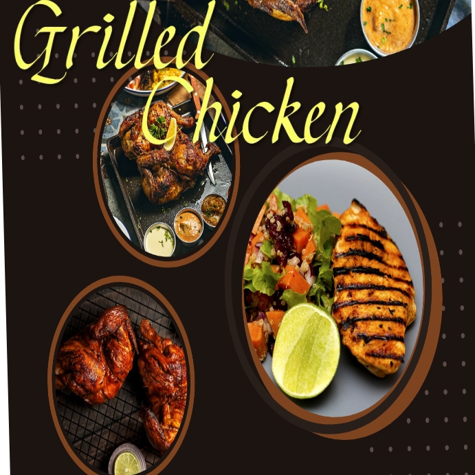 Instagram grilled chicken post 2023 Template | PosterMyWall