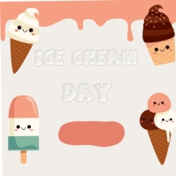 Instagram ice cream post Template | PosterMyWall