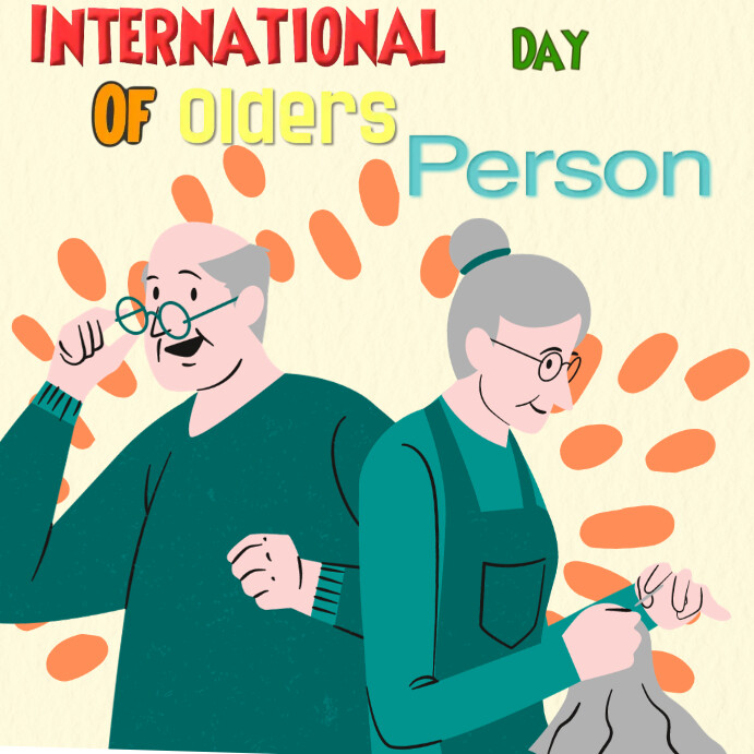 Instagram international day of older person Template | PosterMyWall