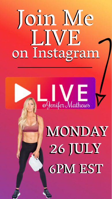 INSTAGRAM LIVE ANNOUNCEMENT TEMPLATE | PosterMyWall