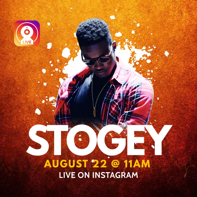 Copy of INSTAGRAM LIVE CONCERT FLYER TEMPLATE | PosterMyWall