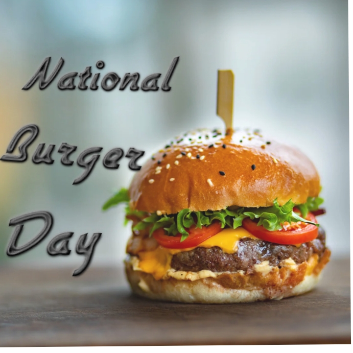 Plantilla de Instagram national burger day post2023 | PosterMyWall