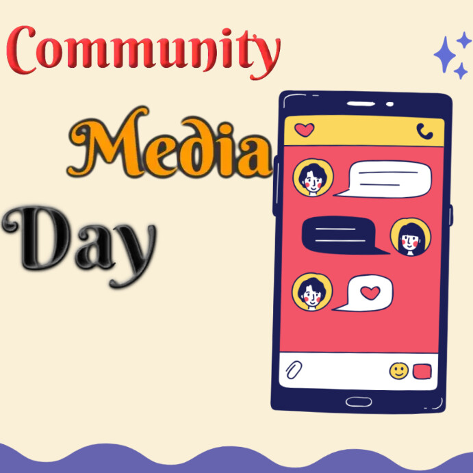 Instagram national community media day post 2 Template | PosterMyWall