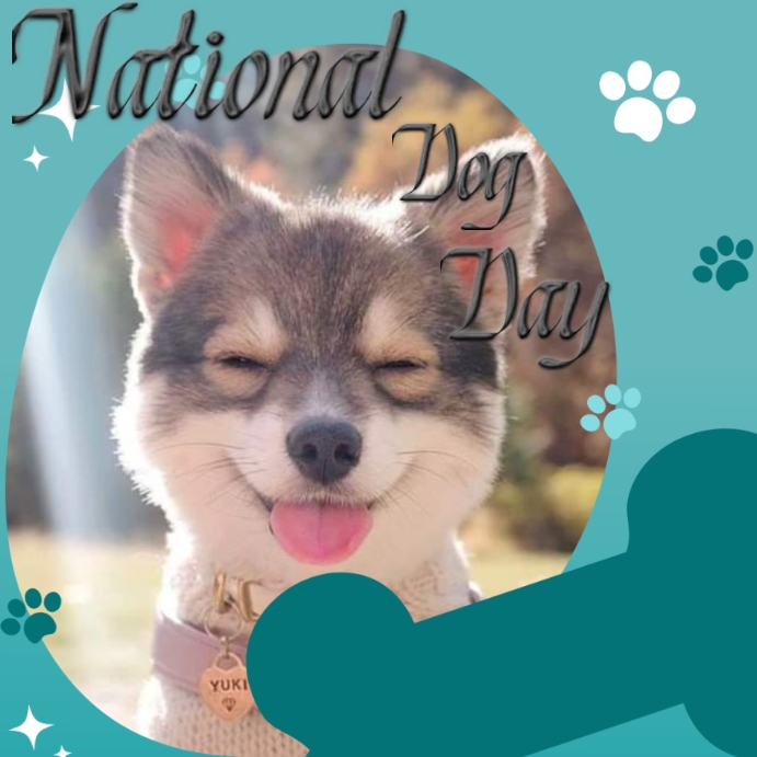 Copy of Instagram national dog day post 2023 | PosterMyWall
