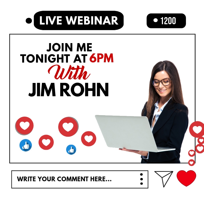 Instagram Online Live Session Template | PosterMyWall