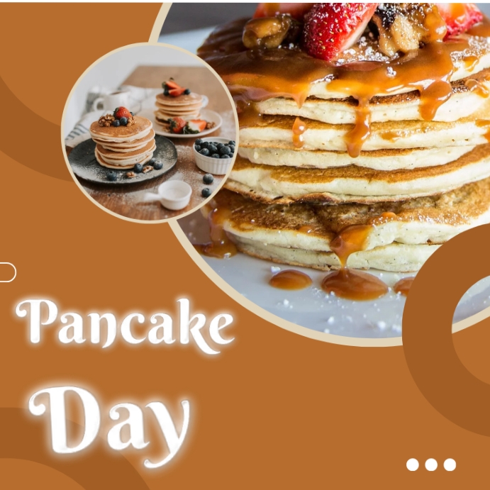 Plantilla de Instagram pancake post | PosterMyWall