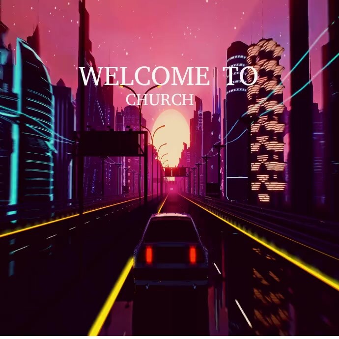 Instagram post add neon video Template | PosterMyWall