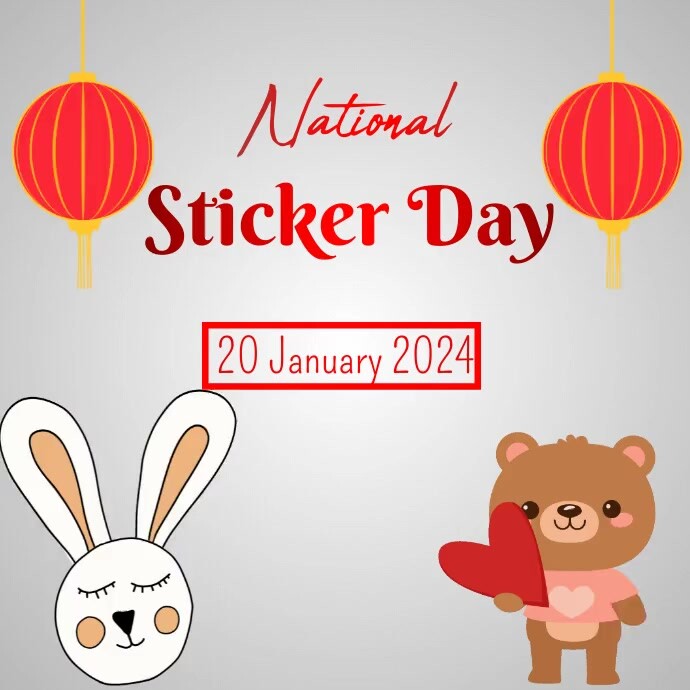 Instagram post sticker 2024 flyer Template | PosterMyWall